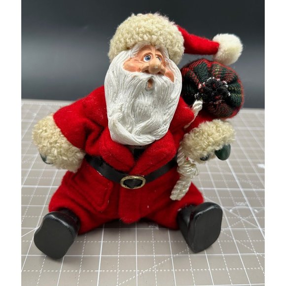 Russ | Holiday | Vintage Russ Santa Kringle Ceramic And Material ...